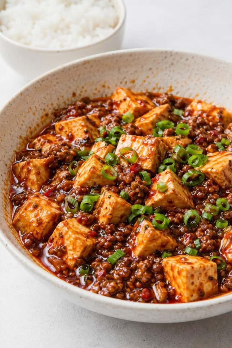 Easy Beef Mapo Tofu - Lazy Apron